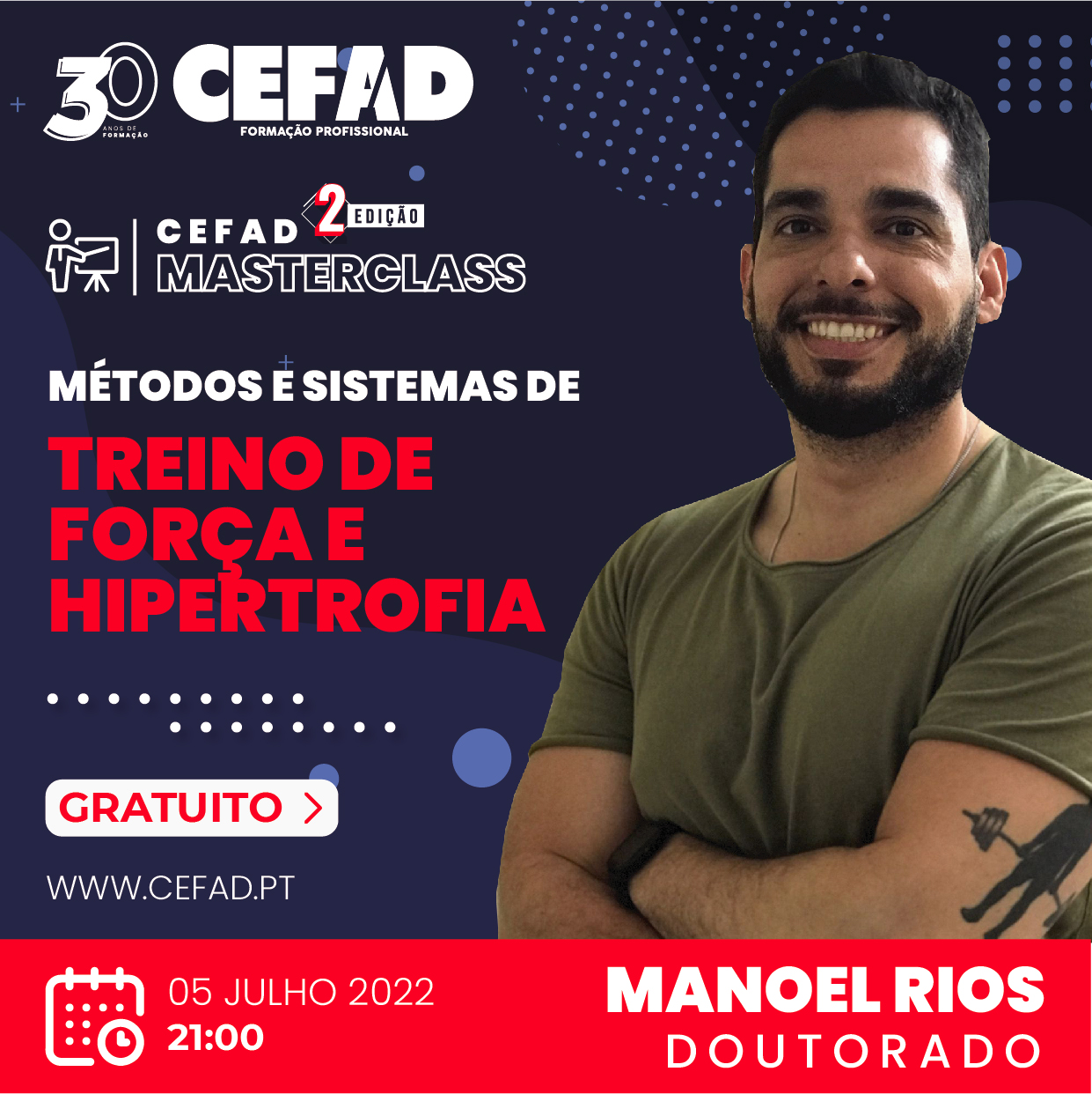 Masterclass CEFAD - Centro Formação CEFAD